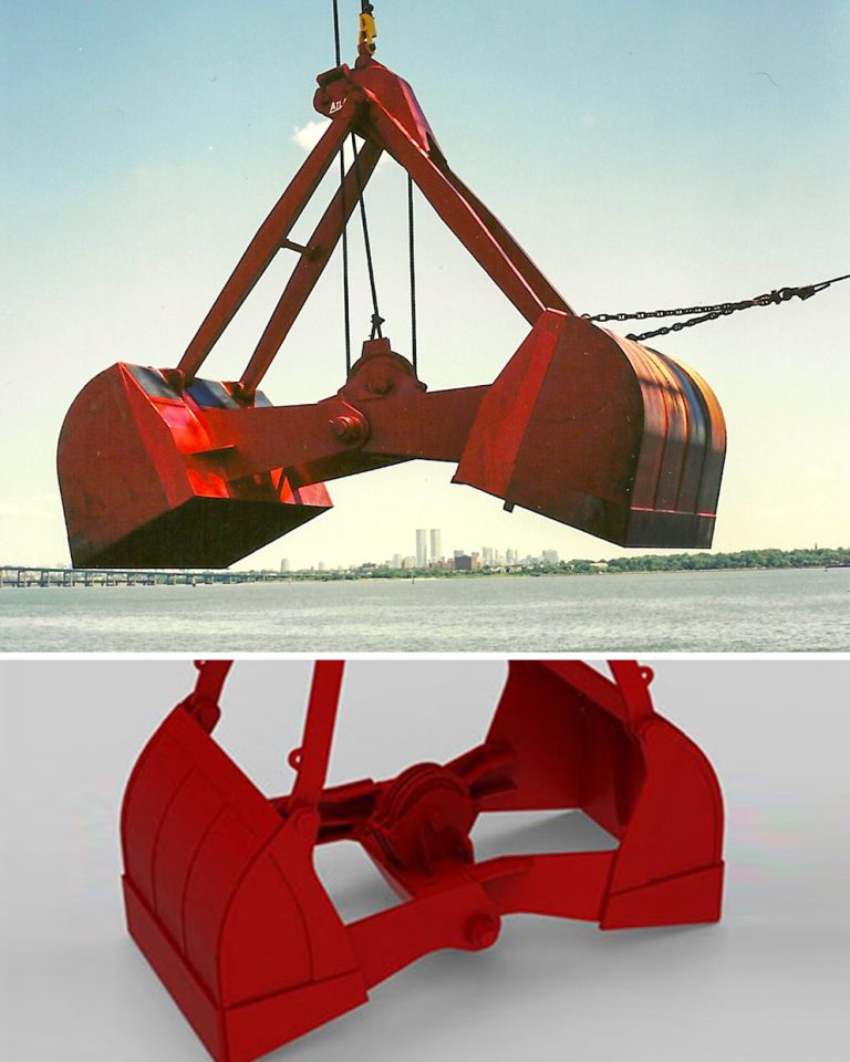 2-Rope Clamshell Buckets - Atlas-SSI