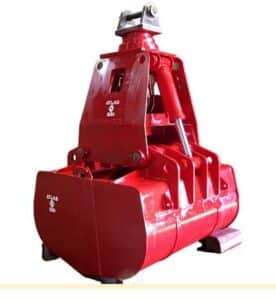 Hydraulic Clamshell Bucket with Heavy-Duty Cylinders - Atlas-SSI